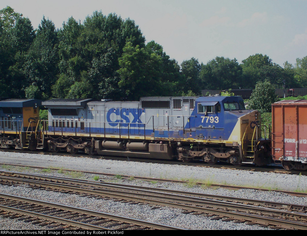 CSX 7793 (C40-8W)
